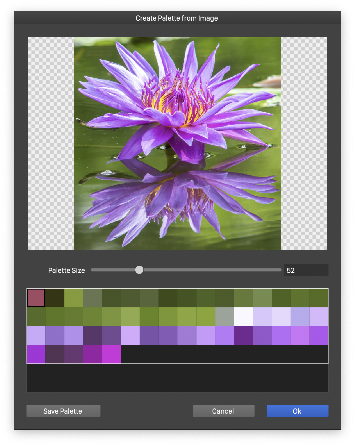 Color Palette Bar