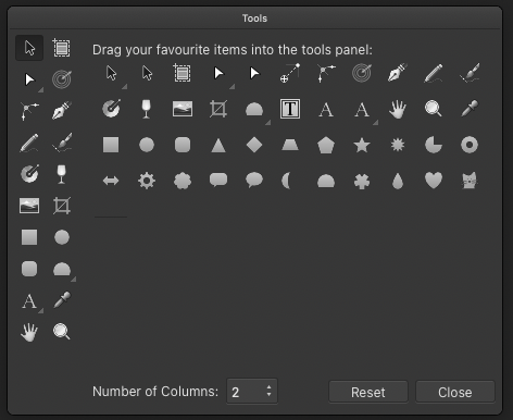 Fill and outline in toolbox? | VectorStyler